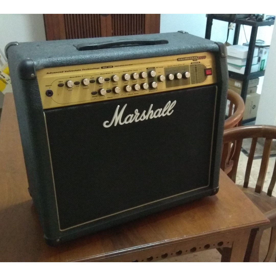 Marshall AVT 100 combo amp, Audio, Soundbars, Speakers & Amplifiers on ...