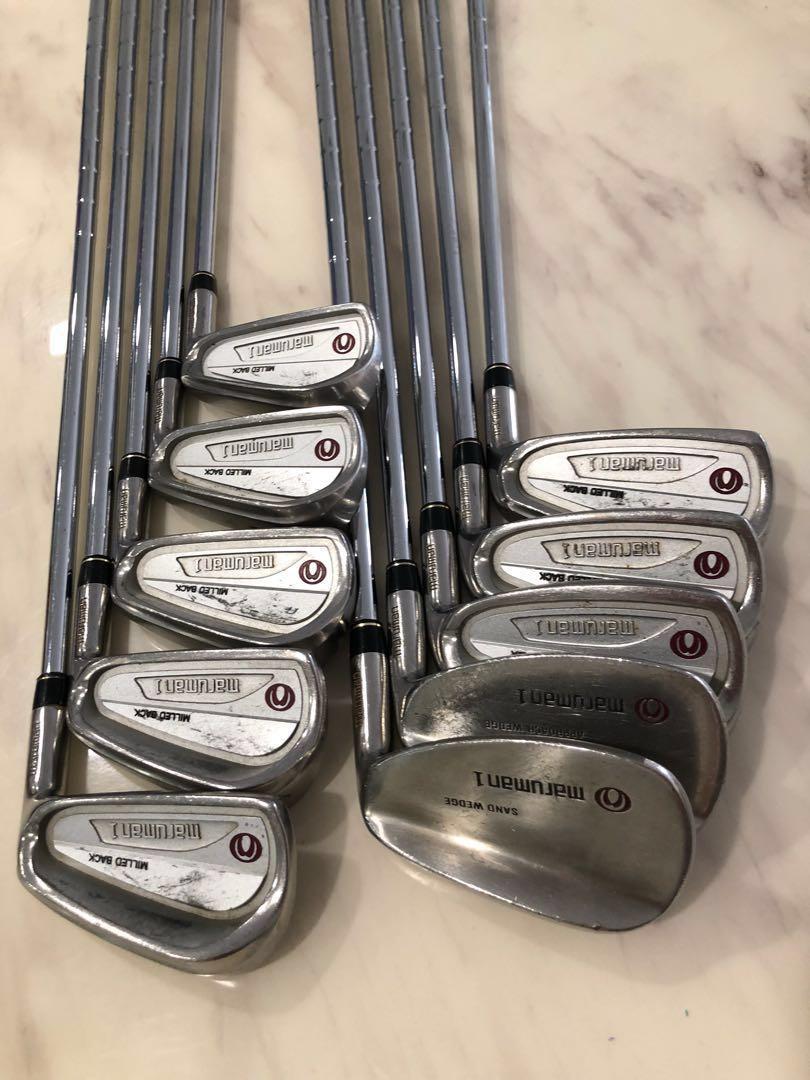 Maruman golf iron milled back, Sports Equipment, Sports & Games, Golf ...