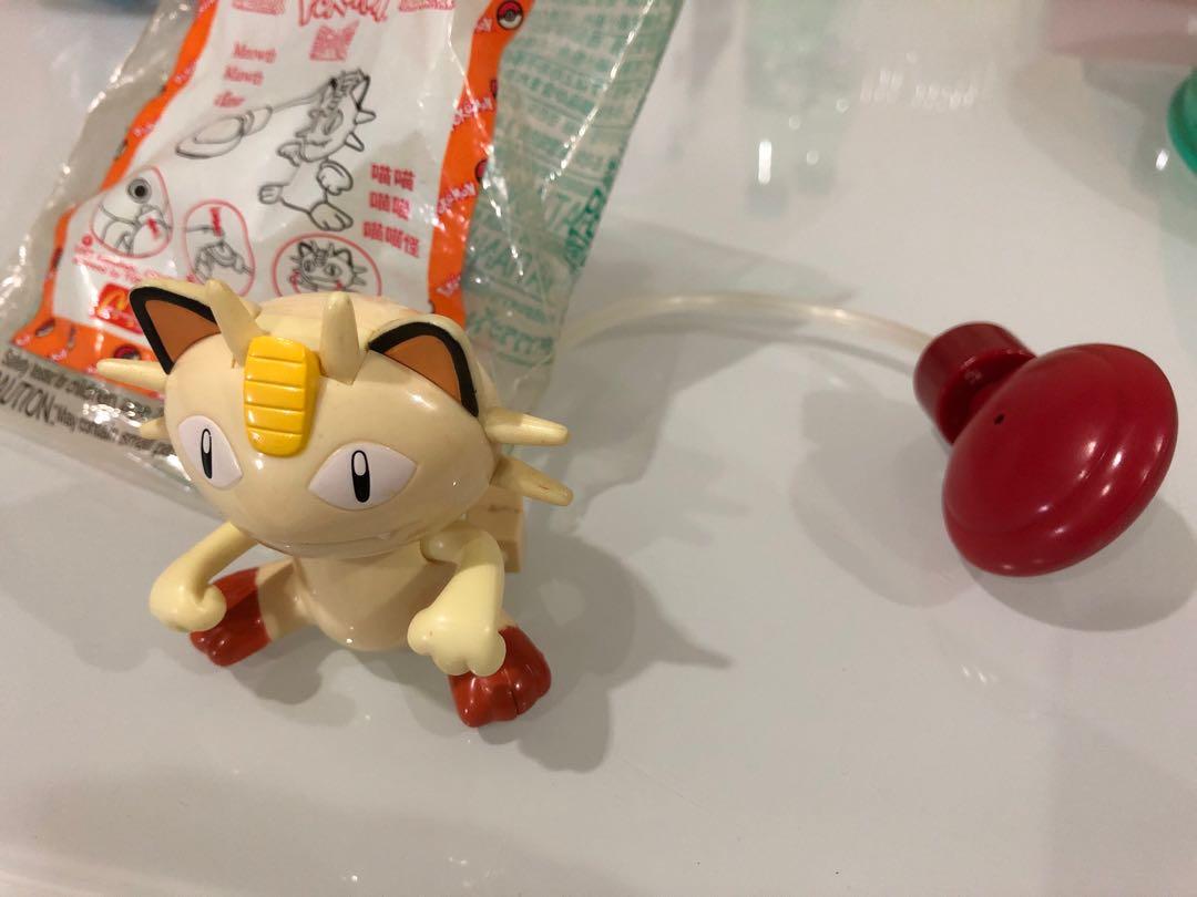 Mcdonalds happy meal toy Pokemon Meow, Hobbies & Toys, Toys & Games on ...