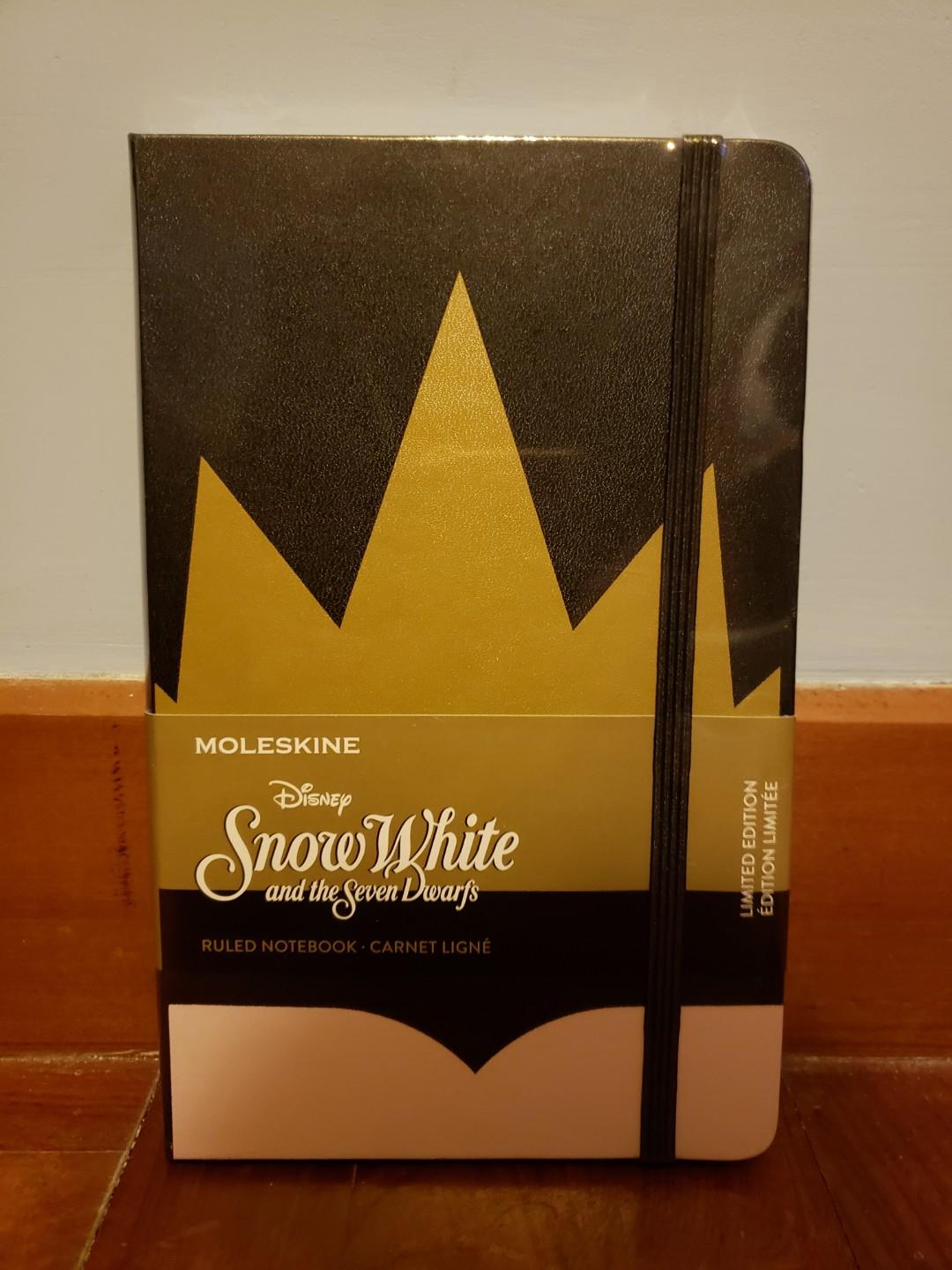 Moleskine Snow White and the Seven Dwarfs Ruled notebook Limited ...