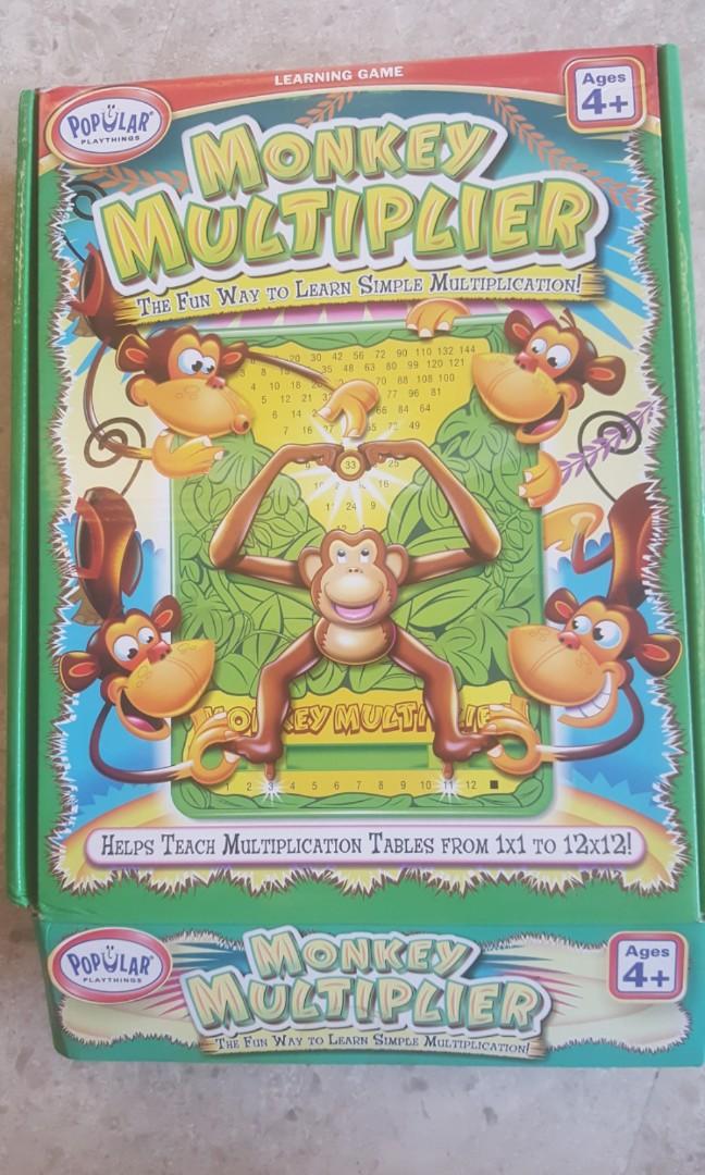 Monkey Multiplier, Hobbies & Toys, Toys & Games on Carousell
