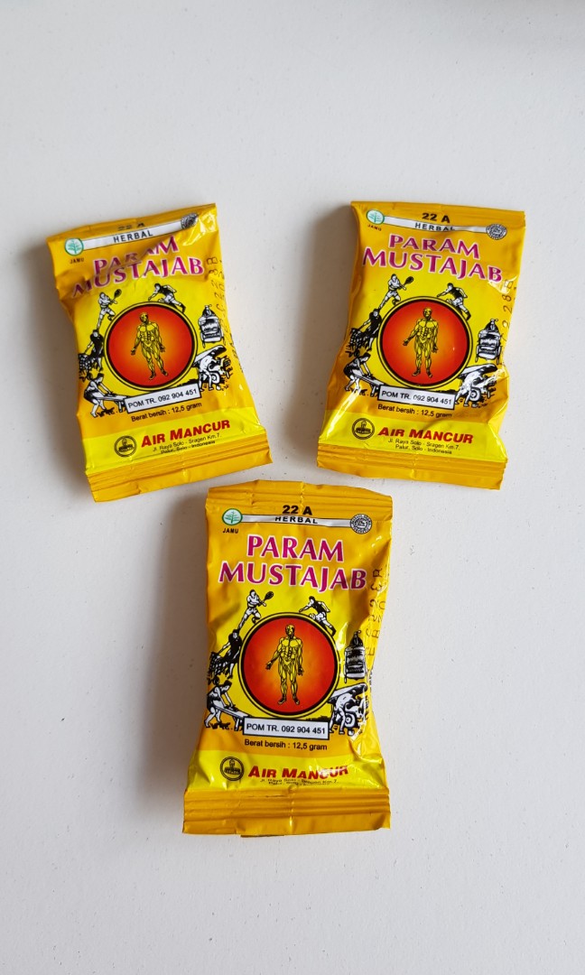 Param Mustajab - Jamu for After Give Birth, Health & Nutrition, Health ...