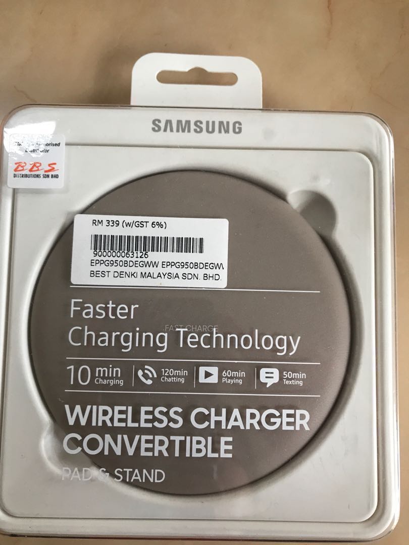 Samsung wireless charger convertible, Computers & Tech, Parts ...