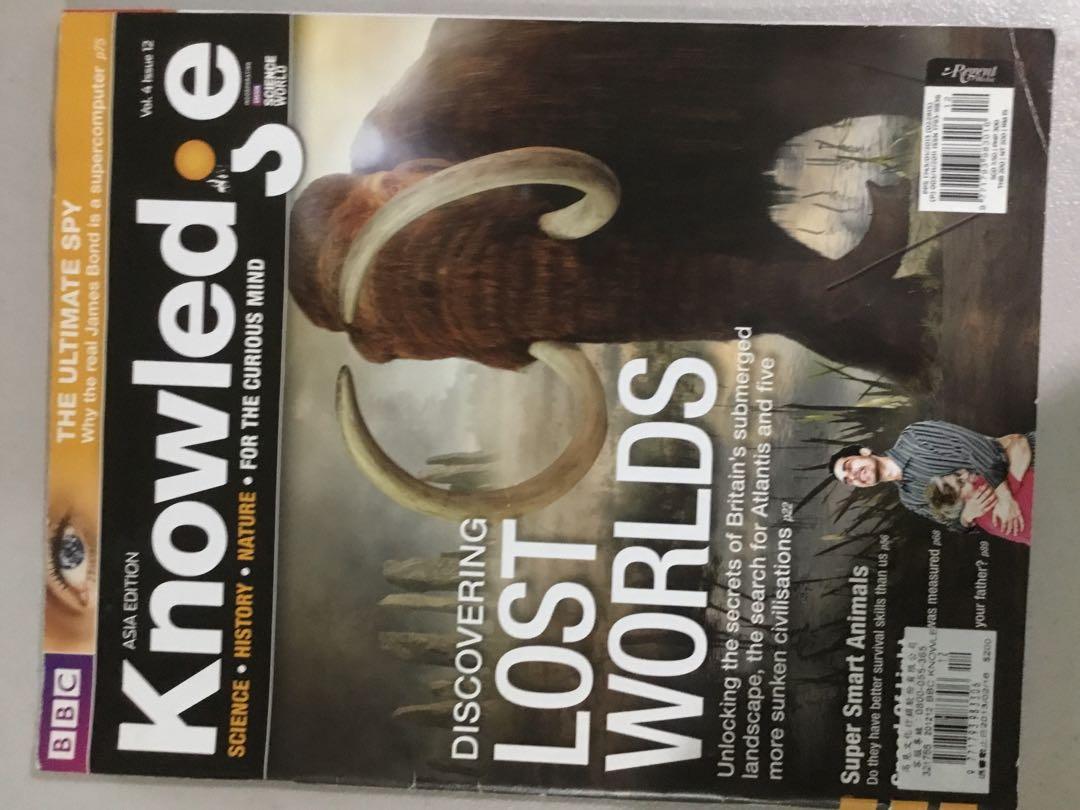 Science Magazines (scientific american, popular science, knowledge, MIT ...