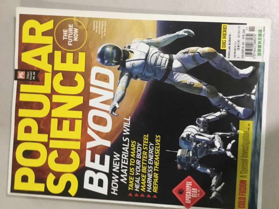 Science Magazines (scientific american, popular science, knowledge, MIT ...