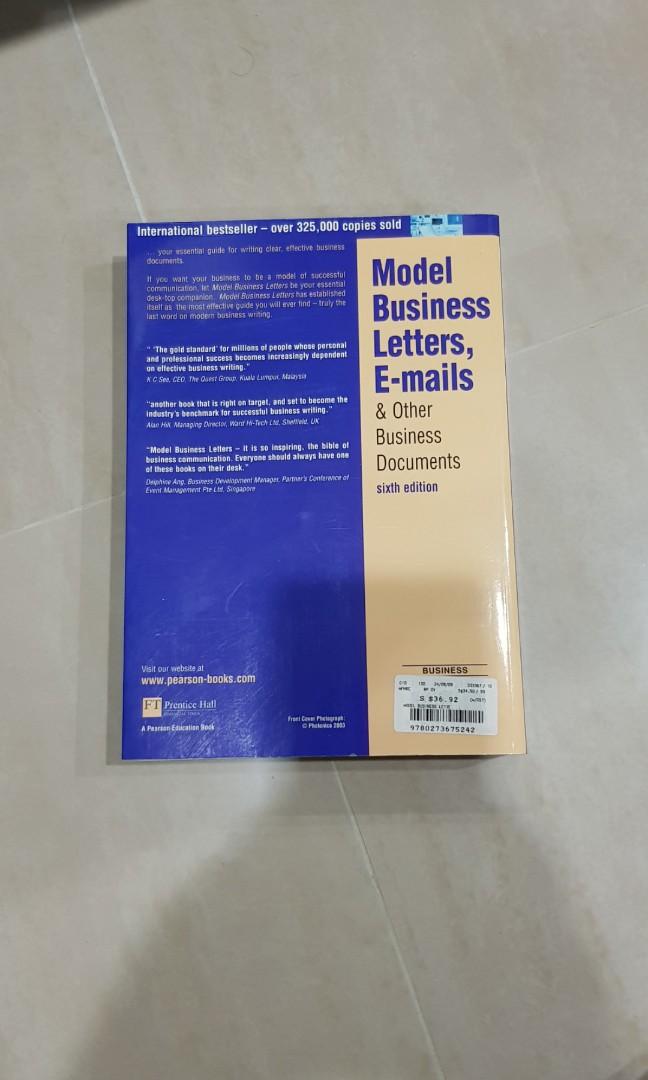 Shirley Taylor Model Business Letters Emails - 6th edition, Computers ...