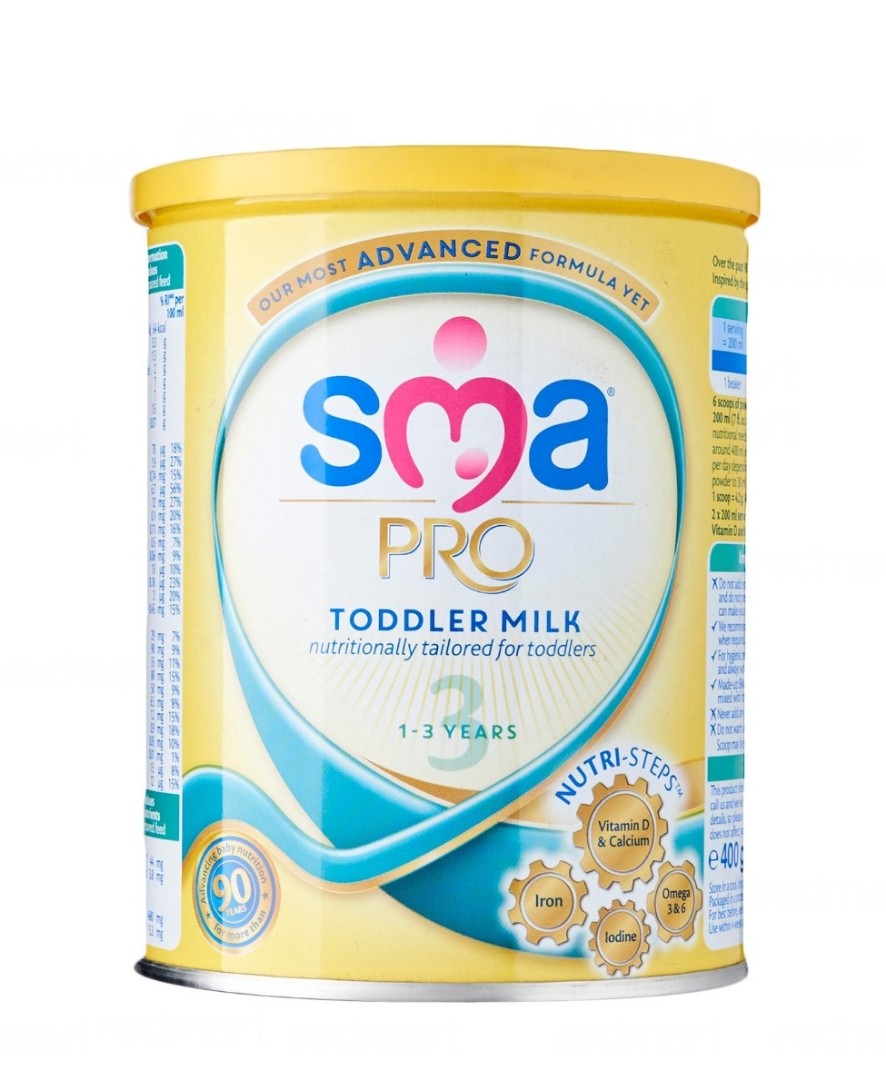 Sma Pro Toddler Milk Powder 400g baby formula, Babies & Kids, Nursing ...