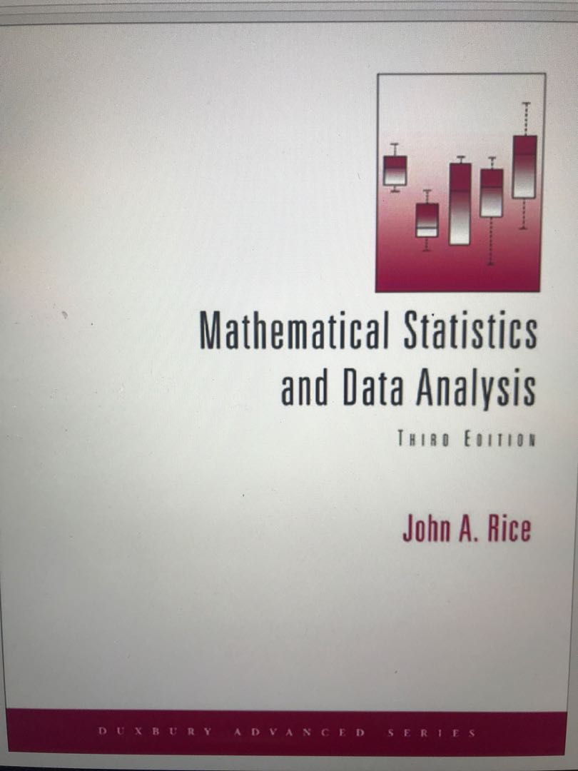 ST2132 Mathematical Statistics and Data Analysis, Hobbies & Toys, Books ...