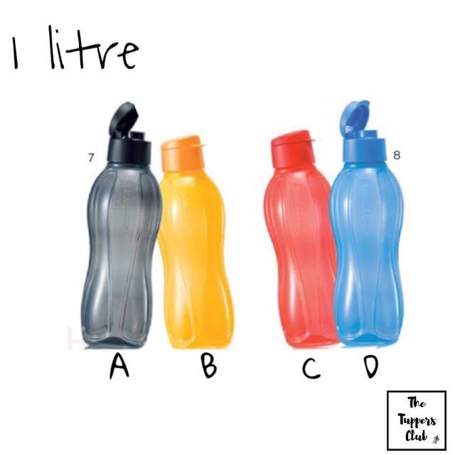 Tupperware Eco Bottle (1L), Furniture & Home Living, Kitchenware ...
