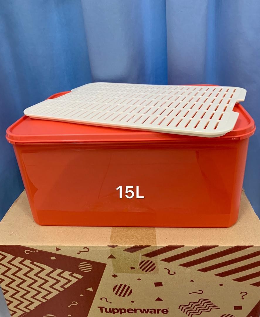 Tupperware Junbo Modular Keeper with Grid (1)15L, Everything Else on ...