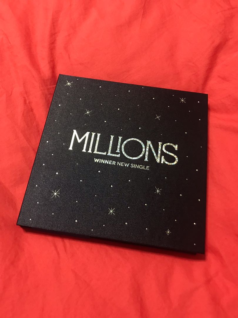 [Unsealed] WINNER New Single - MILLIONS Blue Ver, Hobbies & Toys ...