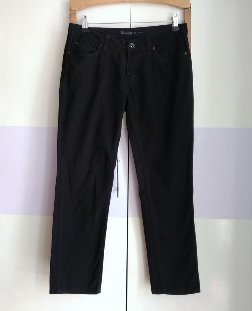 Wranco Black Denim Jeans Pants [Size 25], Women's Fashion, Bottoms ...