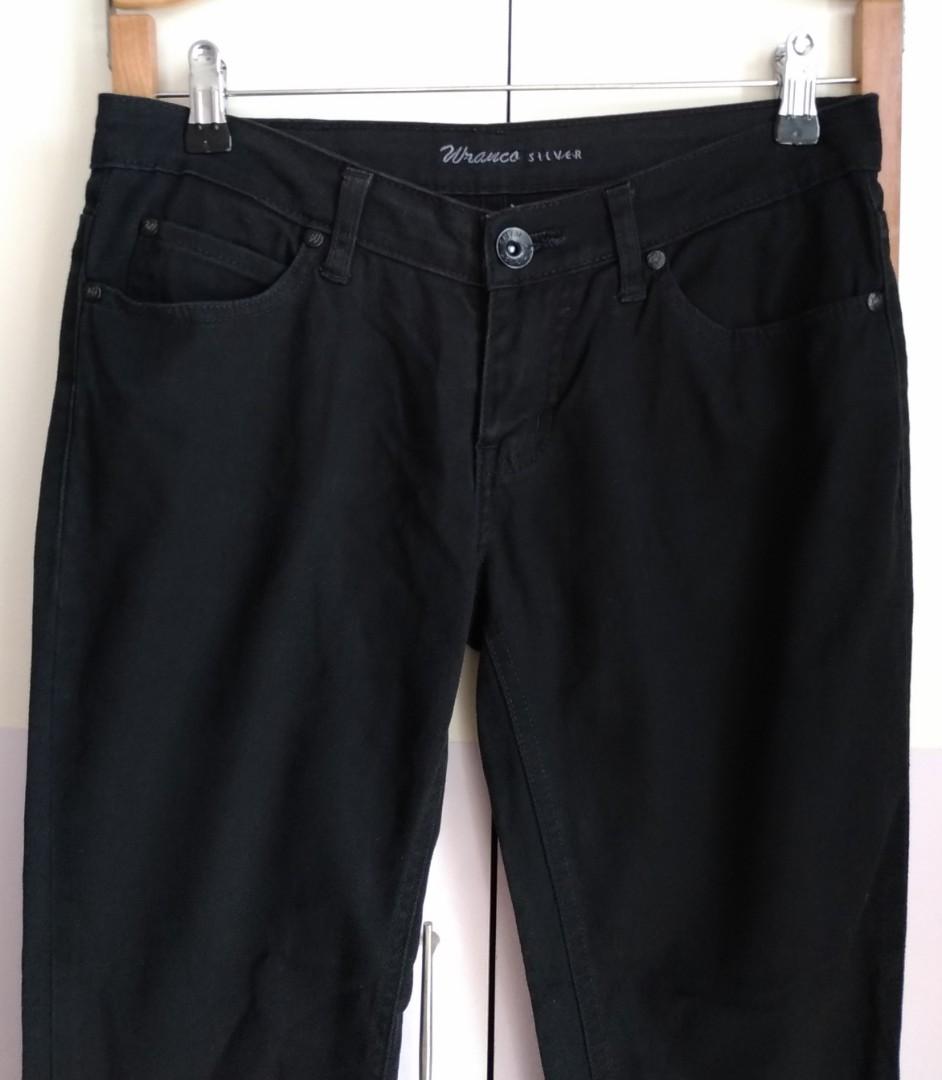 Wranco Black Denim Jeans Pants [Size 25], Women's Fashion, Bottoms ...