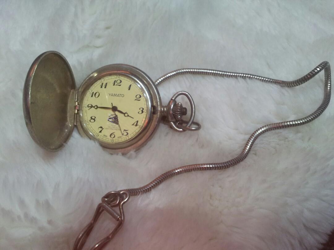 Yamato Pocket Watch, Men's Fashion, Watches & Accessories, Watches on ...