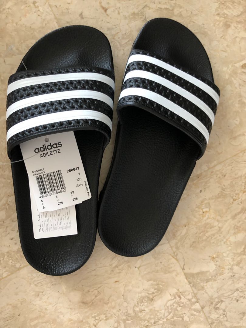 Adidas Originals Slides, Women's Fashion, Footwear, Flipflops and ...