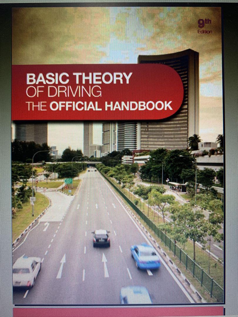 BASIC THEORY OF DRIVING THE OFFICIAL HANDBOOK LATEST EDITION, Hobbies ...