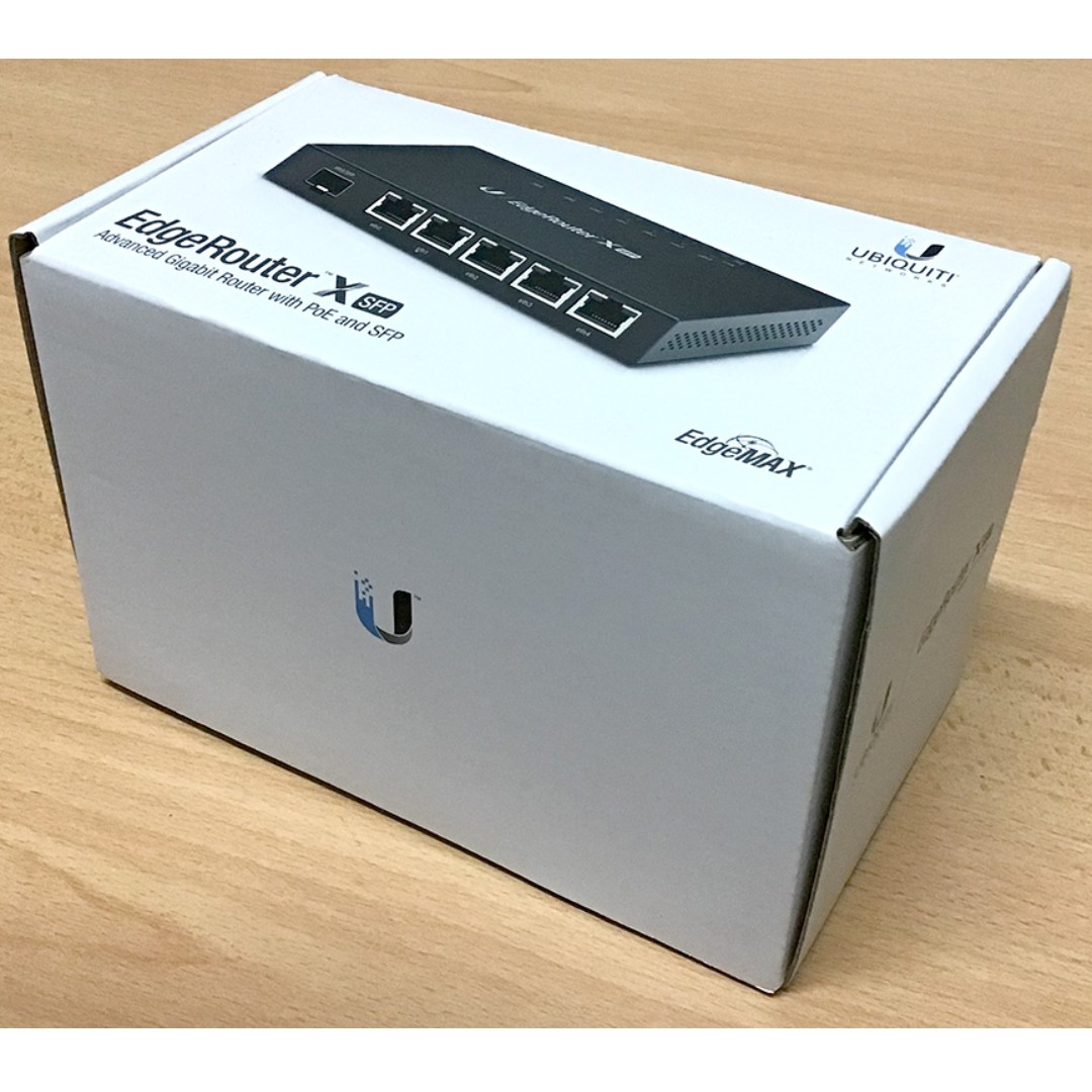 Ubiquiti EdgeRouter X SFP, Computers & Tech, Parts & Accessories ...