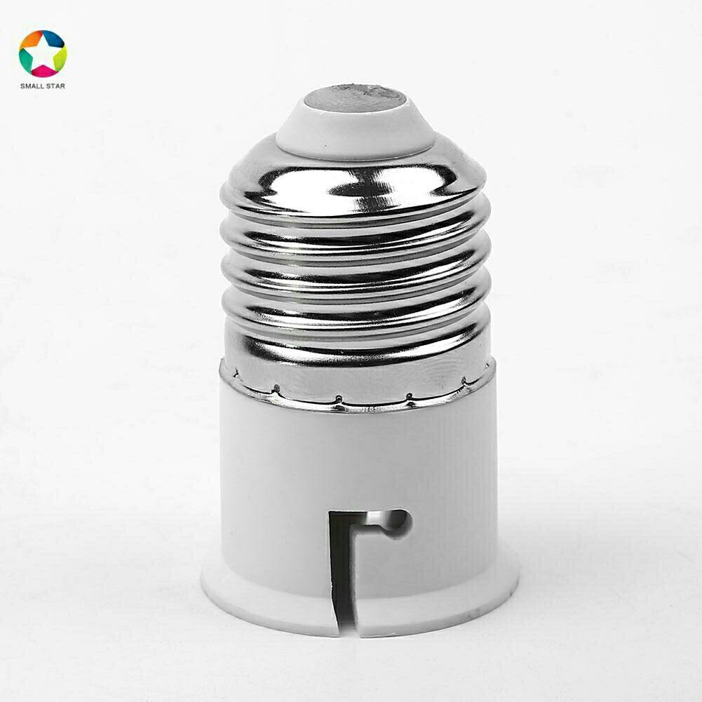 Bulb Lamp Holder Base Socket Plug Adapters Converter E27 To B22 ...