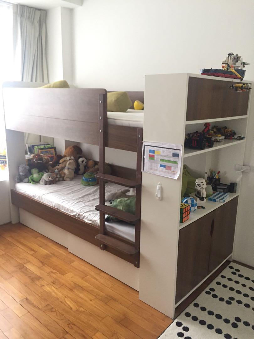 Bunk bed (Aspace UK), Furniture & Home Living, Furniture, Bed Frames ...