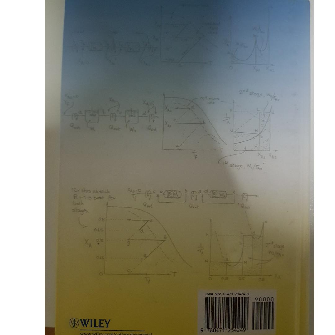CN2116 Chemical Reaction Engineering (3rd Edition), Hobbies & Toys, Books & Magazines ...