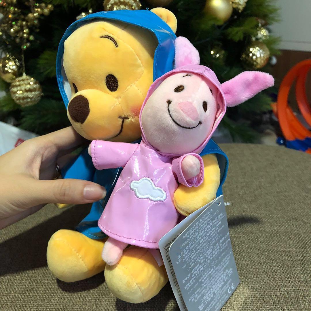 Disney Resort Raincoat rainy Pooh Bear and Piglet, Hobbies & Toys, Toys ...