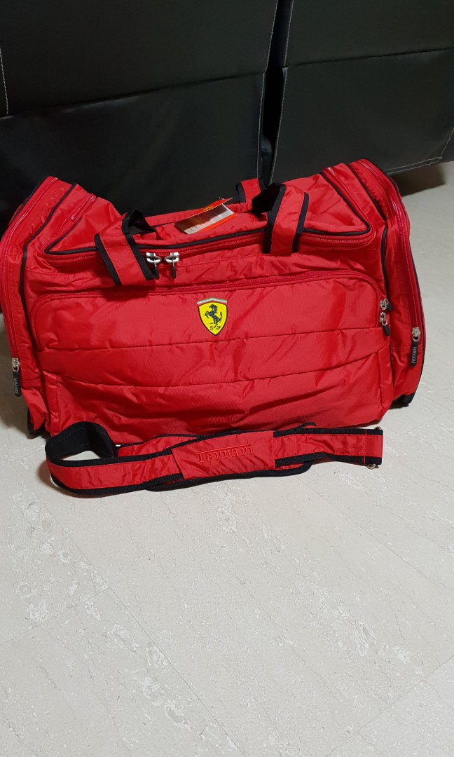 Ferrari Duffle Bag, Sports Equipment, Sports & Games, Water Sports on ...