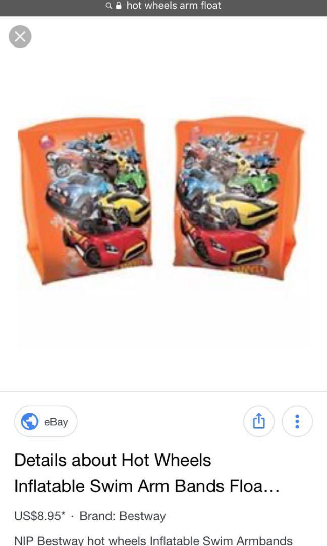 Hot Wheels Arm float/arm bands, Sports Equipment, Exercise & Fitness ...
