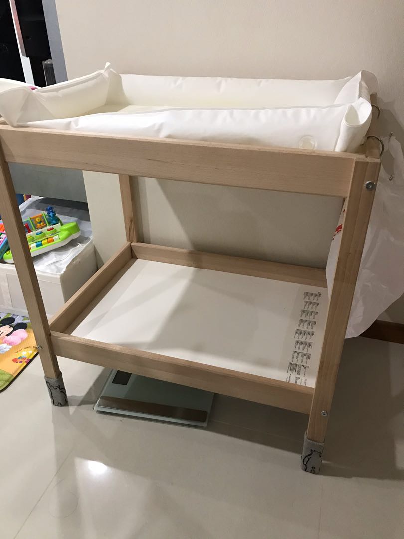 Ikea baby changing table, Babies & Kids, Nursing & Feeding, Baby High ...
