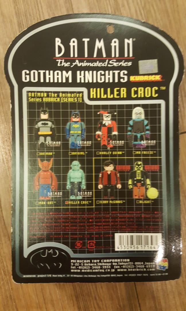 Killer Croc Kubrick Medicom Batman The Animated Series 1 Mosc