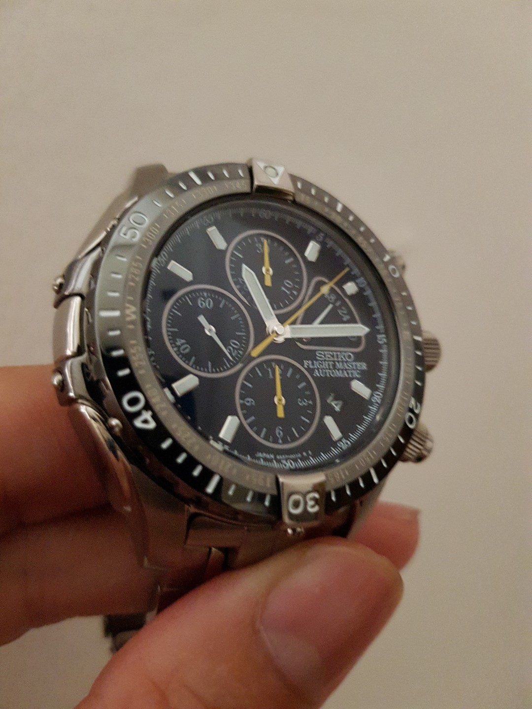 Mint Seiko Flightmaster SBDS001, Luxury, Watches on Carousell