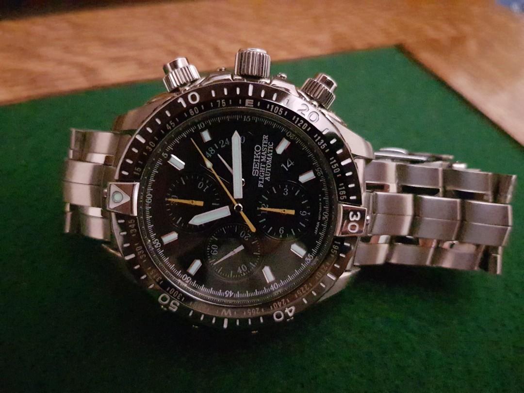 Mint Seiko Flightmaster SBDS001, Luxury, Watches on Carousell