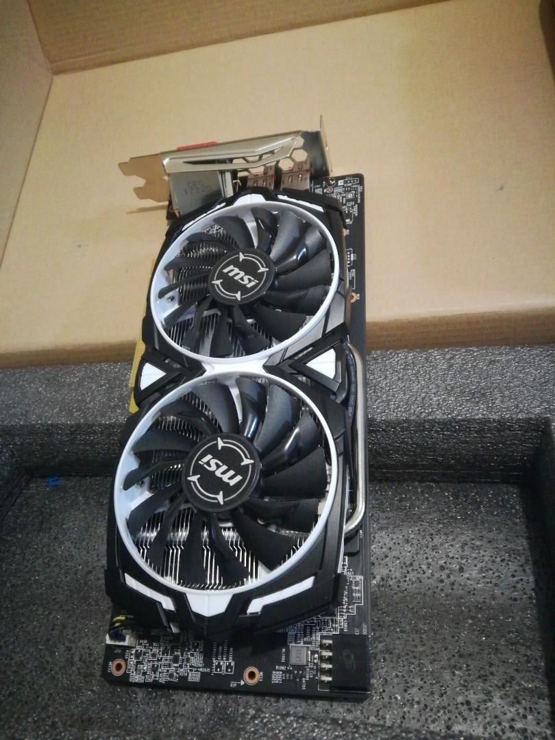 MSI RX80 Radeon Graphic card 4GB, 電腦＆科技, 手提電腦 - Carousell