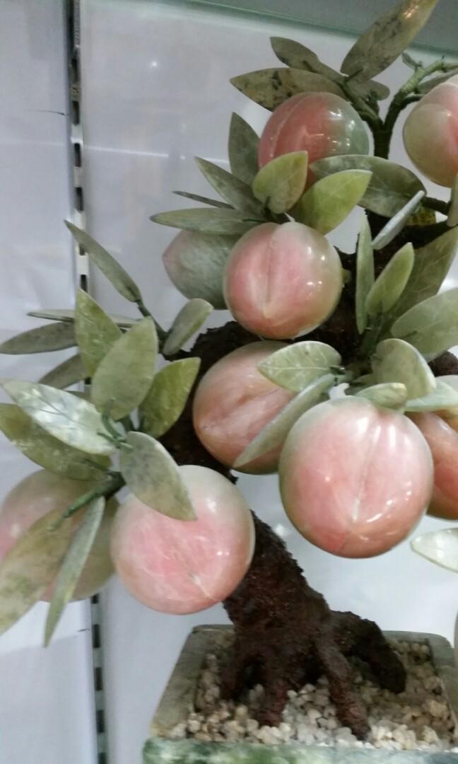 Old Chinese Jadite 'Shou' tree, Hobbies & Toys, Memorabilia ...