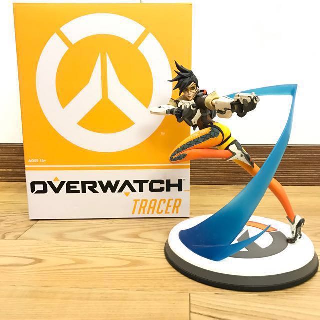Overwatch Tracer Blizzard Statue., Hobbies & Toys, Toys & Games on ...