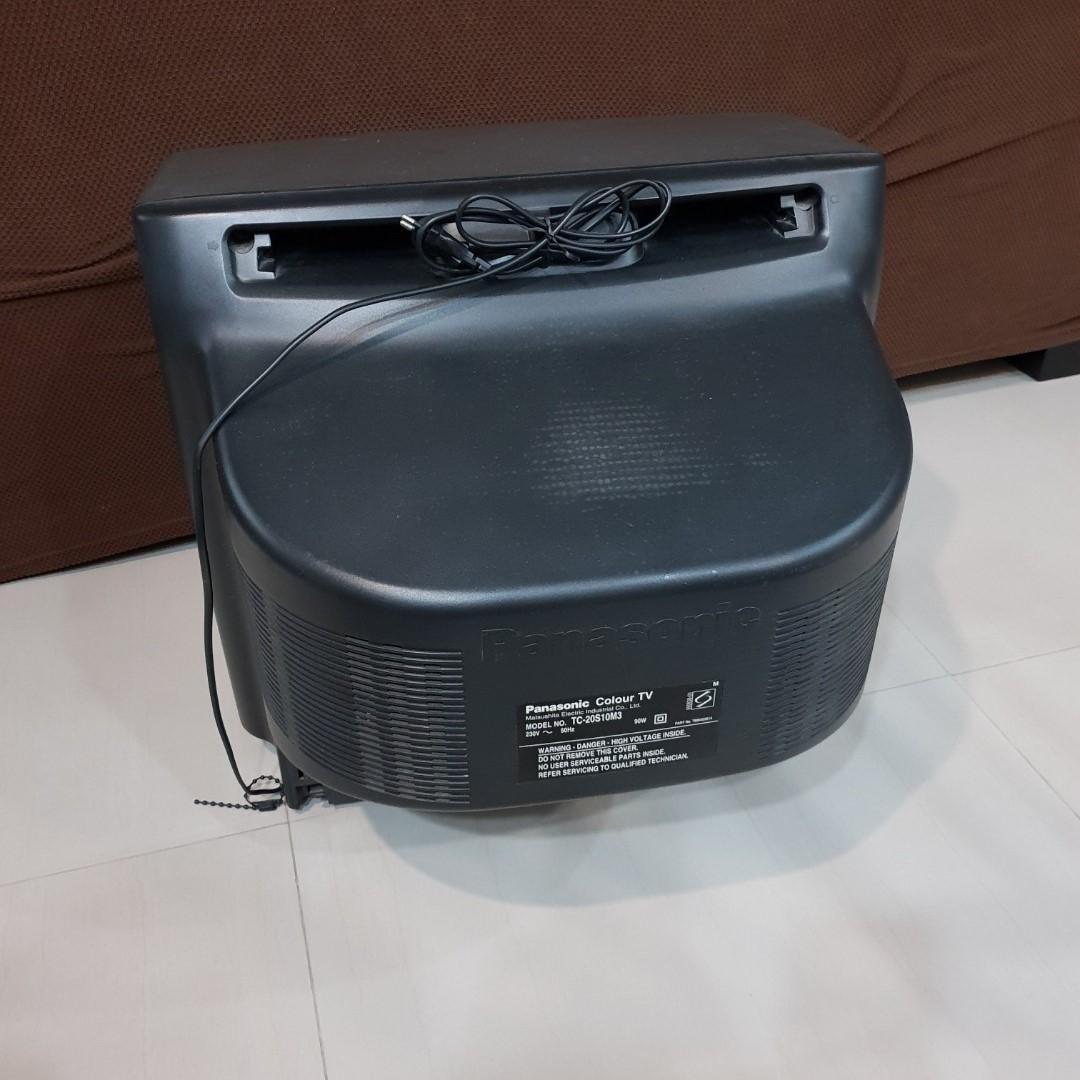 Panasonic 20" CRT TV, Model: TC-20S10M3, Electronic, TV & Home ...