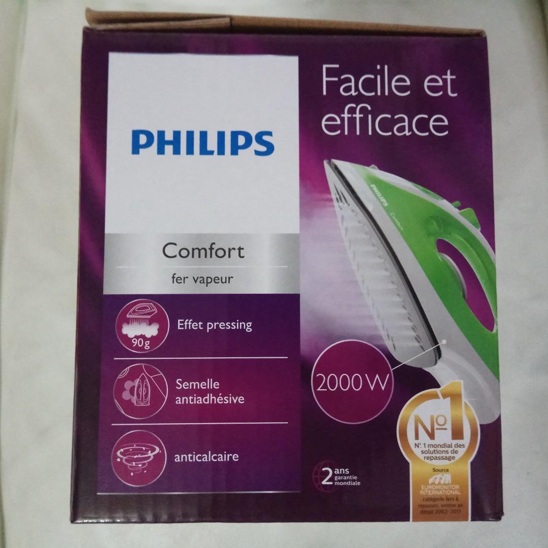PHILIPS STEAM IRON (2000W) GC1434/70, TV & Home Appliances, Irons ...