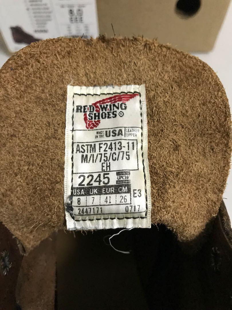 Red Wing 2245 / RedWing 2245, Men's Fashion, Footwear, Boots on Carousell