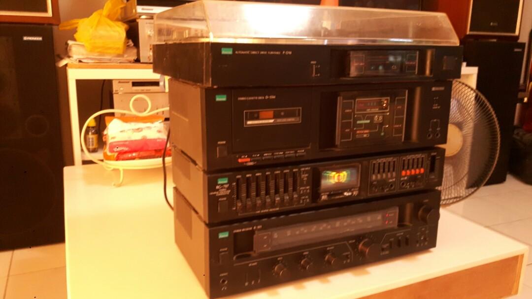 Sansui HiFi Set, Audio, Portable Audio Accessories on Carousell