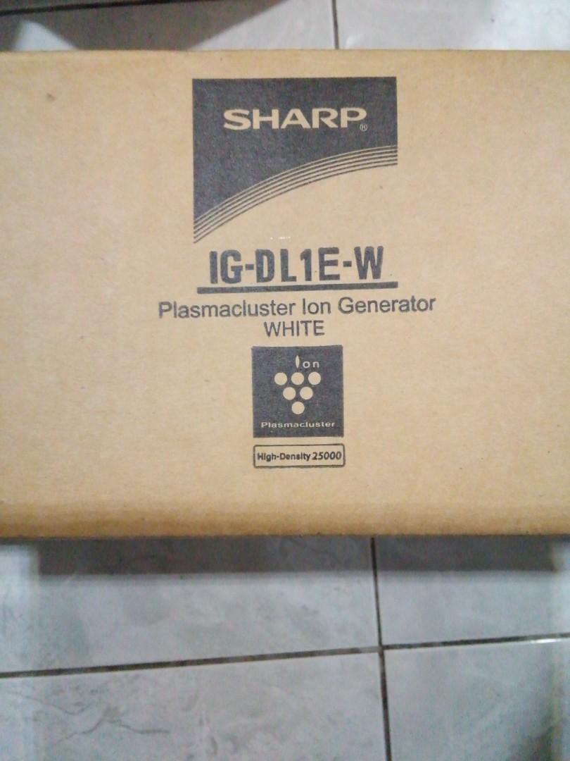 Sharp plasmacluster ion generator white, TV & Home Appliances, Air ...