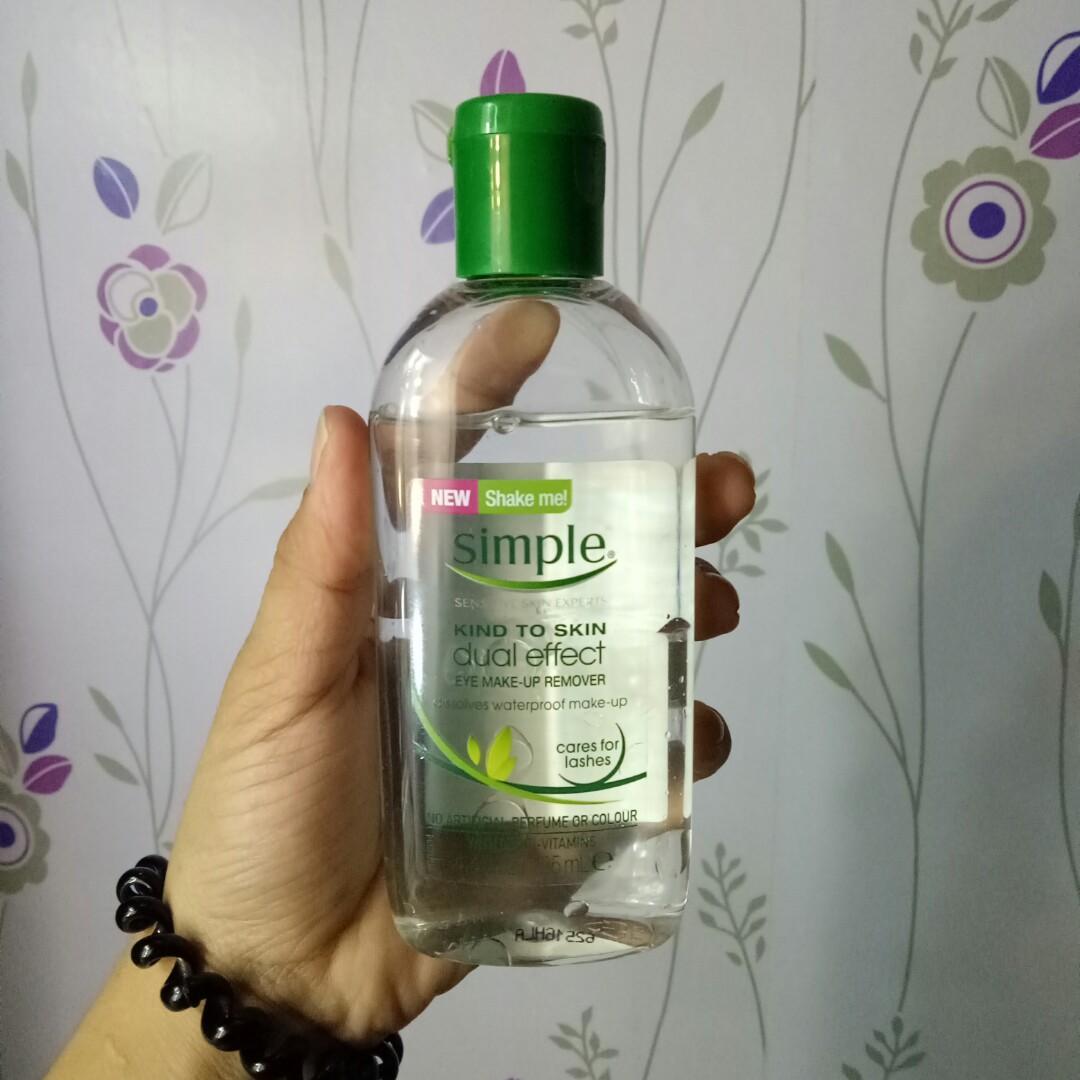Simple makeup remover, Beauty & Personal Care, Bath & Body, Hair ...