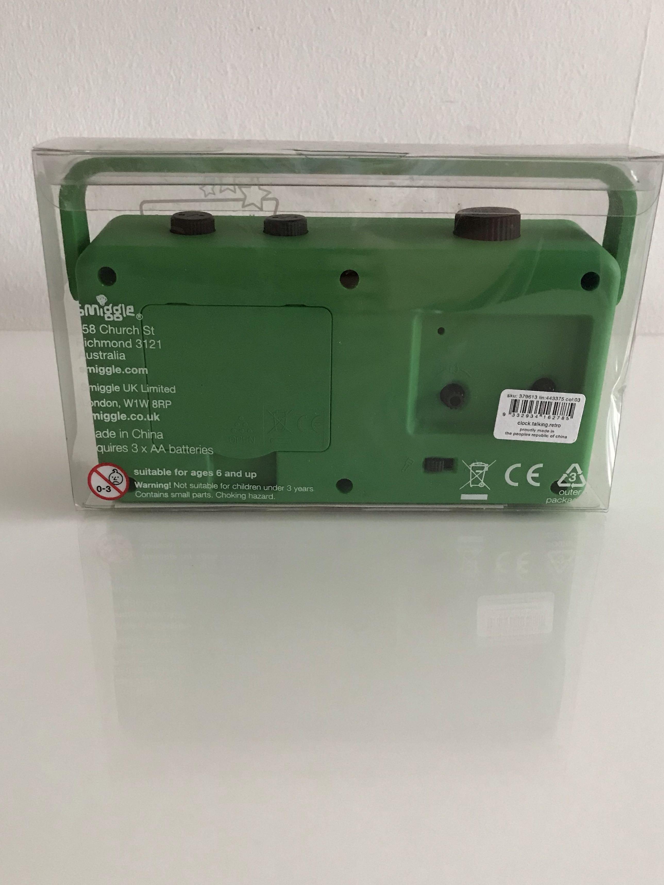 Smiggle Alarm Clock, Hobbies & Toys, Toys & Games on Carousell