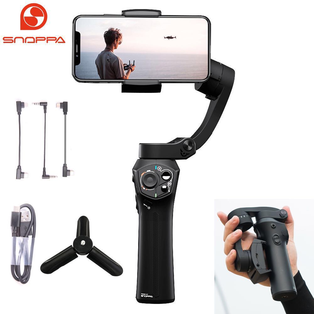 Snoppa ATOM Smartphone Gimbal, Photography, Video Cameras on Carousell