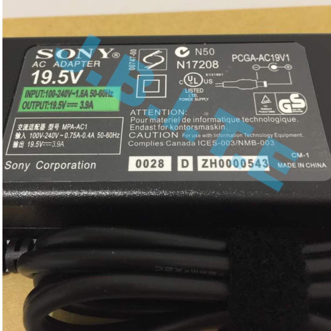 Sony / Power Adapter, Computers & Tech, Parts & Accessories, Cables ...