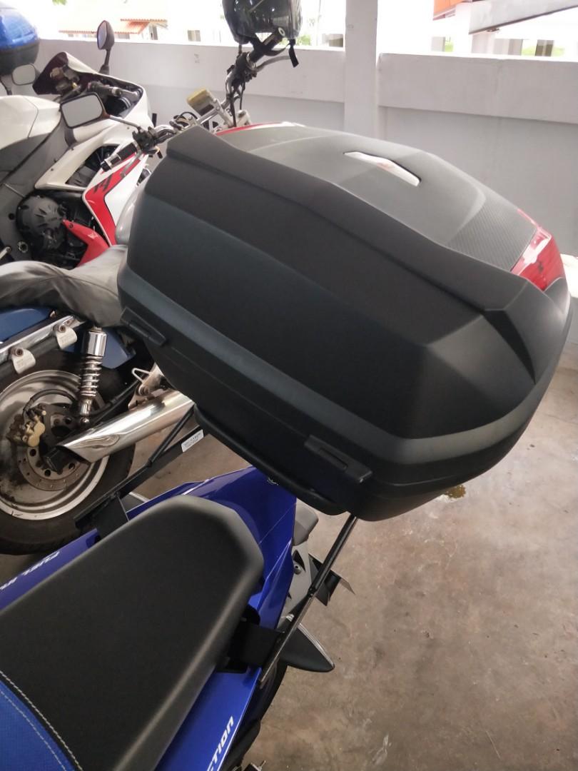Top Box and Rack, Motorcycles, Motorcycle Accessories on Carousell