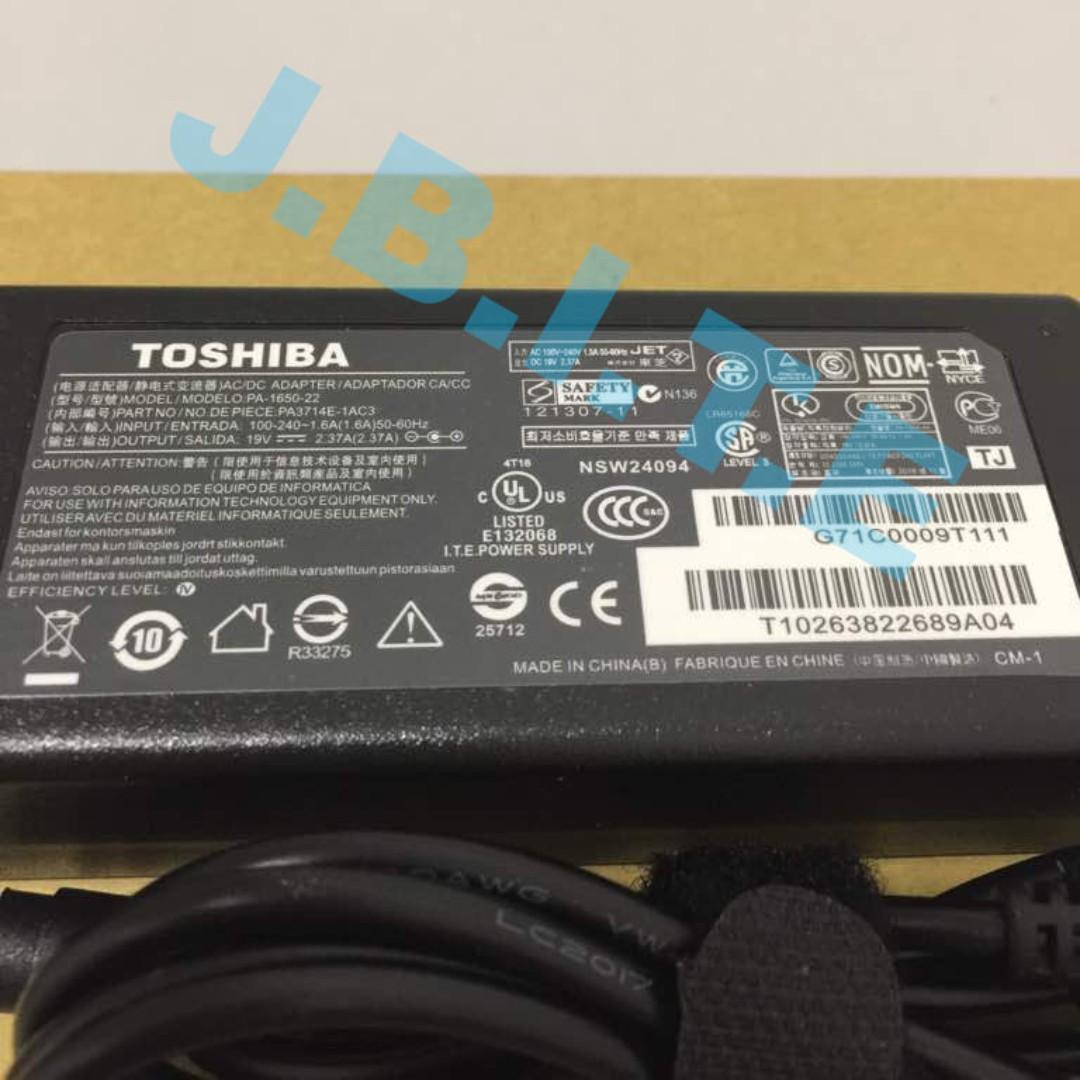 Toshiba / Power Adapter, Computers & Tech, Parts & Accessories, Cables ...