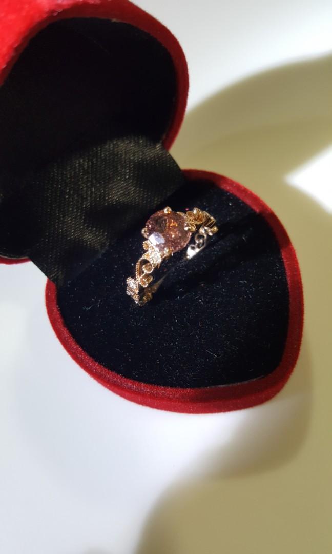 Vintage Design Spinel Ring (Authentic), Women's Fashion, Jewelry ...
