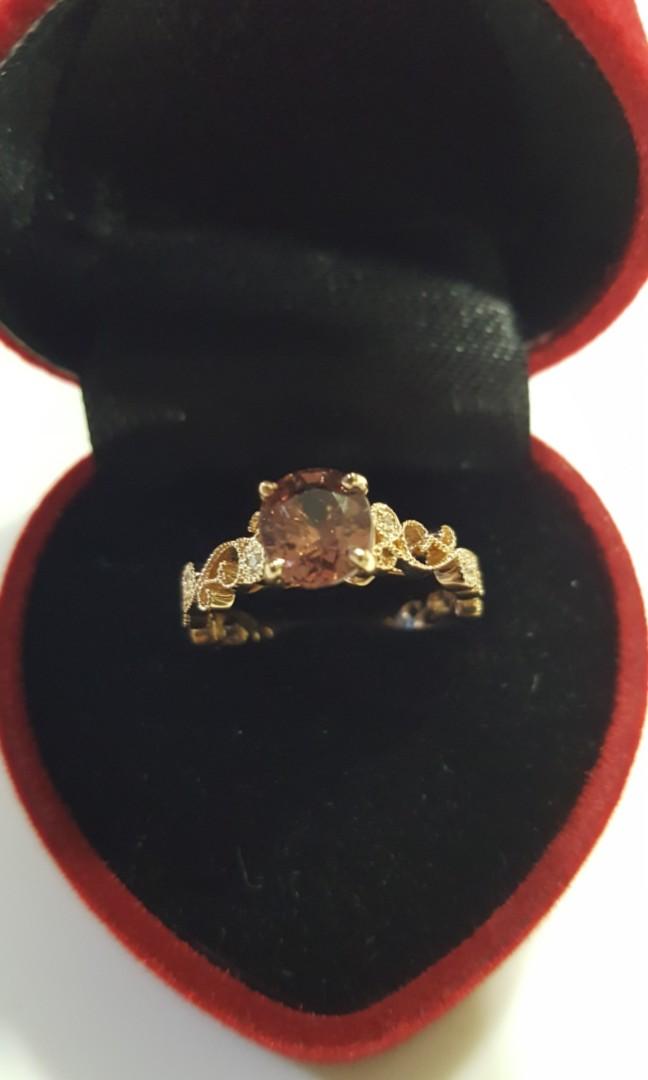 Vintage Design Spinel Ring (Authentic), Women's Fashion, Jewelry ...