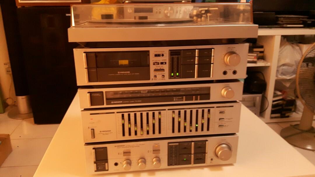 Vintage Pioneer HiFi Set, Audio, Portable Music Players on Carousell