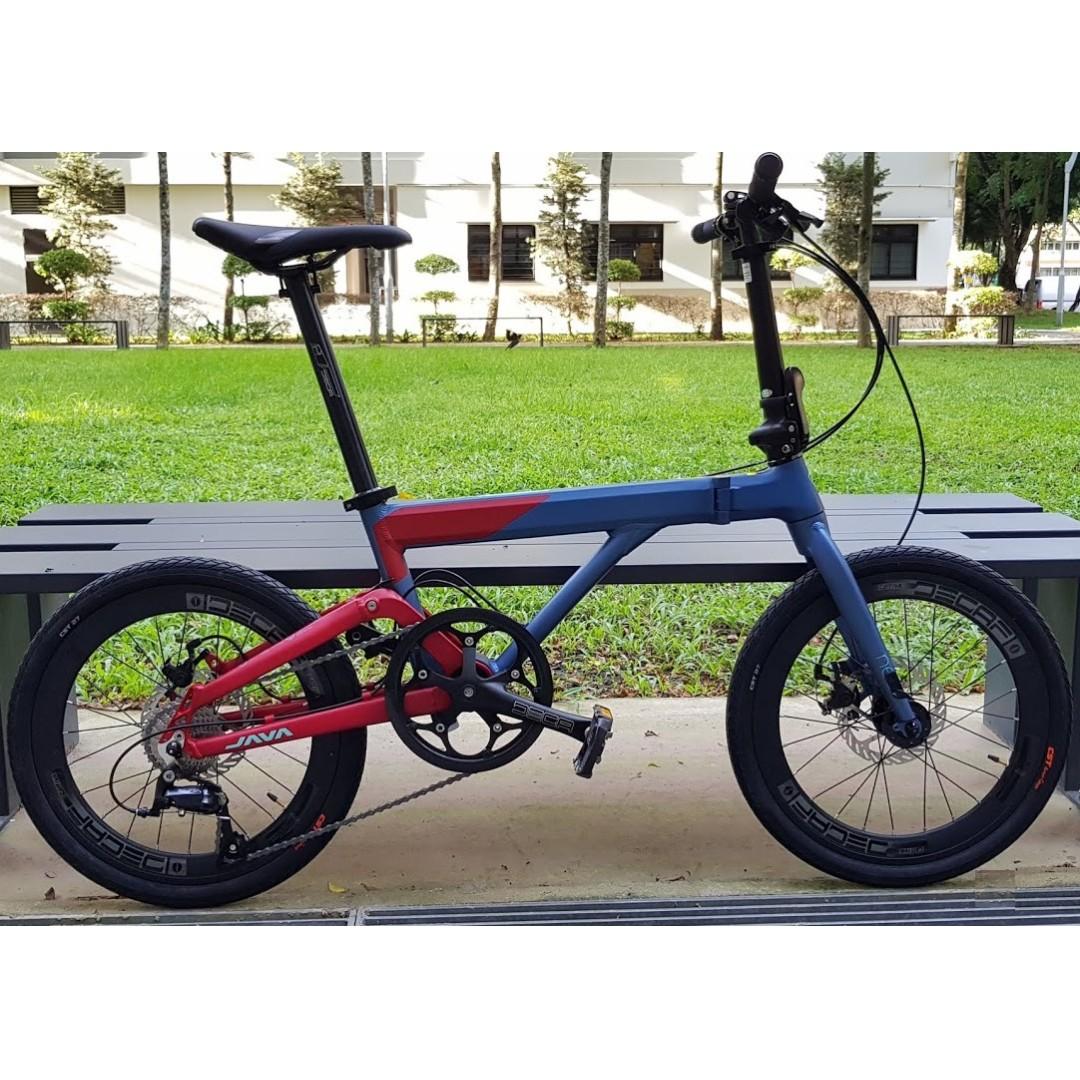 2019 新款 大刀圈啤令轆 JAVA 9速 20吋(406) 油壓碟剎 鋁合金 摺疊單車 - NEO-2-9S Java Neo 2 ...