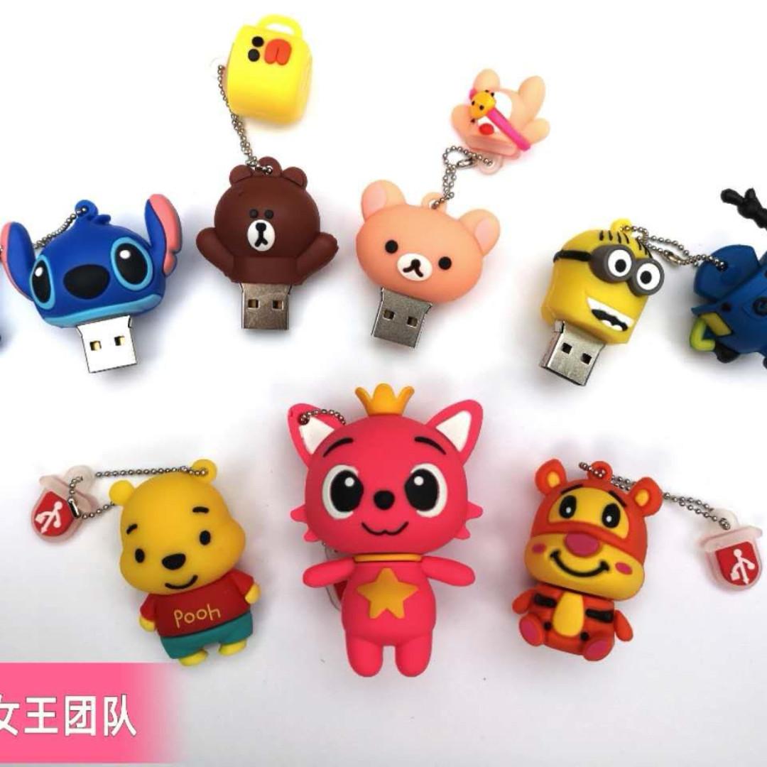 32GB Pendrive - CNY cute cartoon, Hobbies & Toys, Toys & Games on Carousell